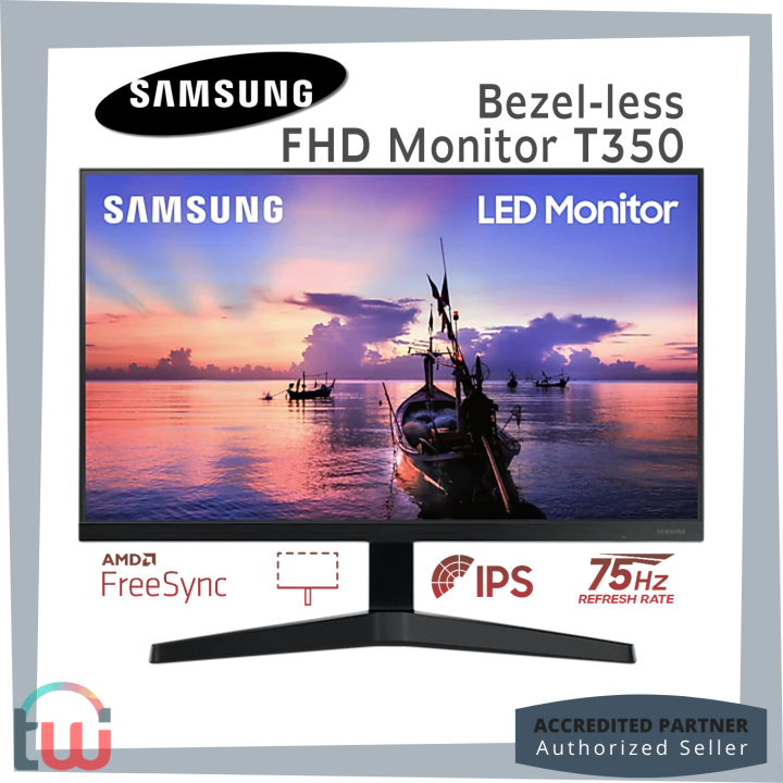 SAMSUNG Bezel-less Full HD Monitor T350 22" | 24" | 27" LED Borderless Full View Flat | Lazada PH