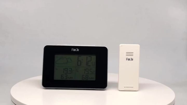 Multi-Purpose Alarm Clock Electronic Clock Indoor and Outdoor ...