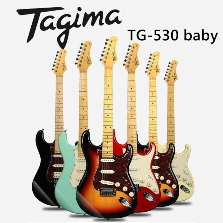 Tagima TG-530 baby Electric Guitar Set Professional level beginners ...