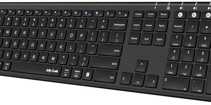 🌟 SG LOCAL STOCK 🌟 3126) Jelly Comb Multi-Device Bluetooth Keyboard ...