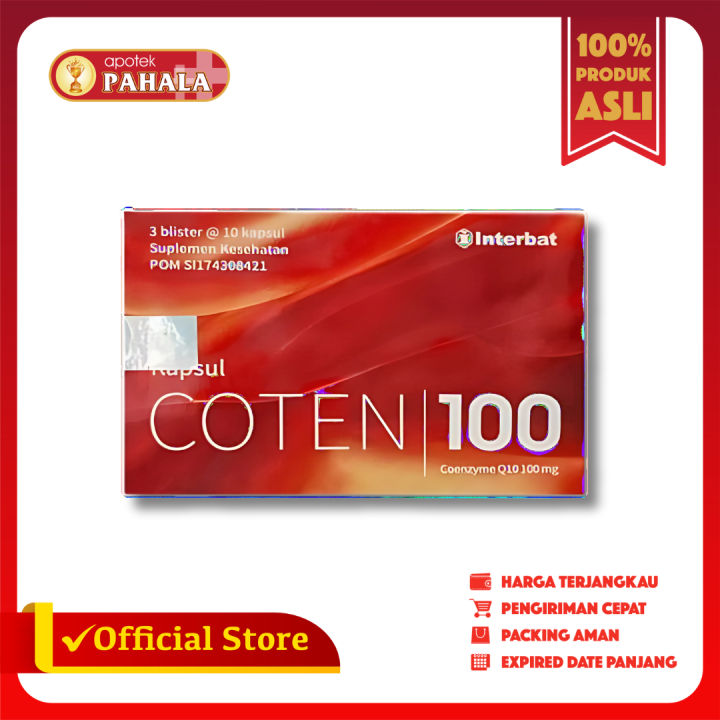 Coten 100 Mg Original I Suplemen Kesehatan | Lazada Indonesia