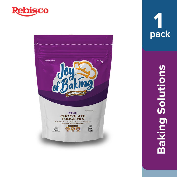 Joy of Baking 4-in-1 Chocolate Fudge Mix 500g | Lazada PH