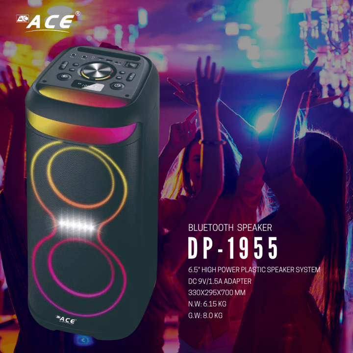 ACE DP-1955 Bluetooth Speaker | Lazada PH