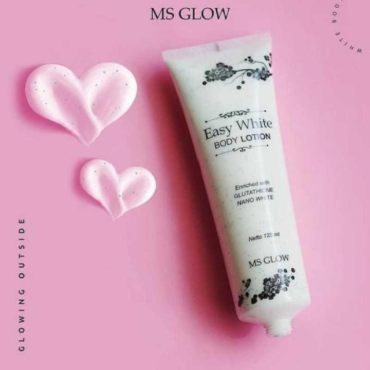 MS Glow Easy White Body Lotion - Body Lotion MS Glow - Lotion tubuh- MS ...