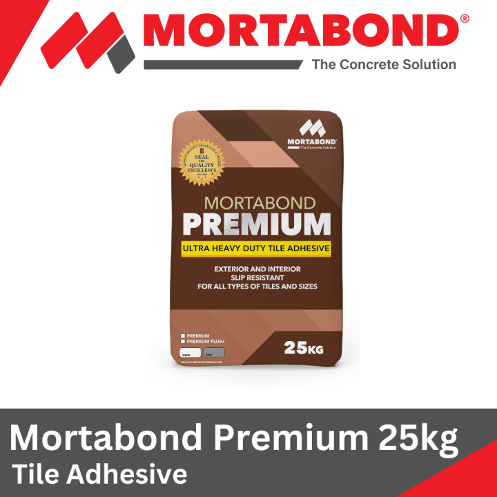 25kg Mortabond Premium Tile Adhesive | Lazada PH
