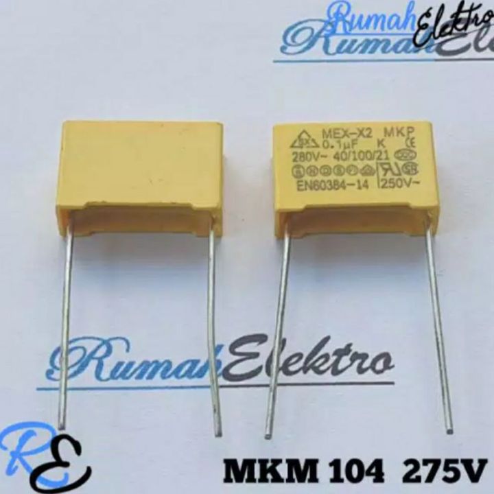 Kapasitor Capasitor MKM MKP MKT 104 275V | Lazada Indonesia