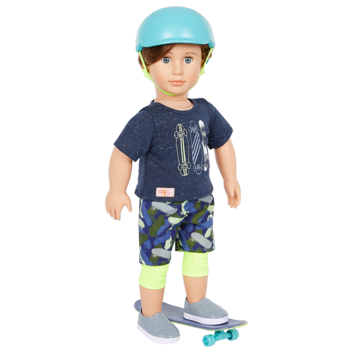 Our Generation OG-BOY DOLL W/SKATEBOARD, THEODORE | Lazada.co.th