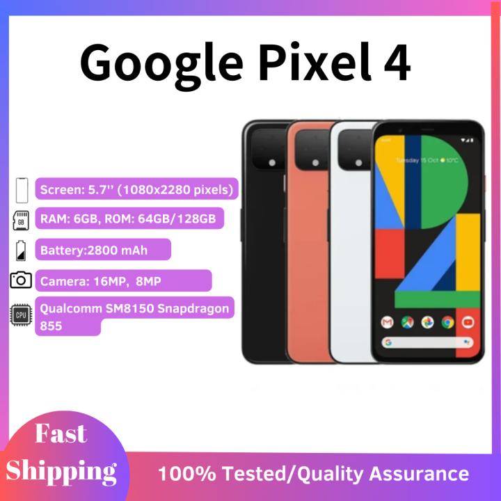 Unlocked HTC Google Pixel 4 /4XL/ 2 / 2XL / 3 / 3a 3XL Smartphone ...