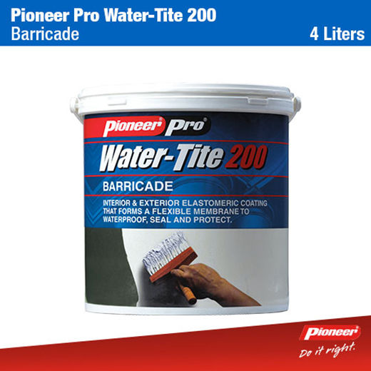 Pioneer Pro Water-Tite 200 Barricade 4 Liters | Lazada PH
