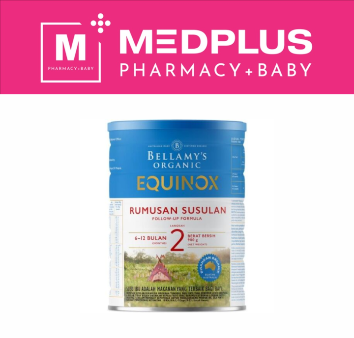[EXP:06/2024] BELLAMY'S STEP 2 Organic Follow-On Formula EQUINOX 900g ...