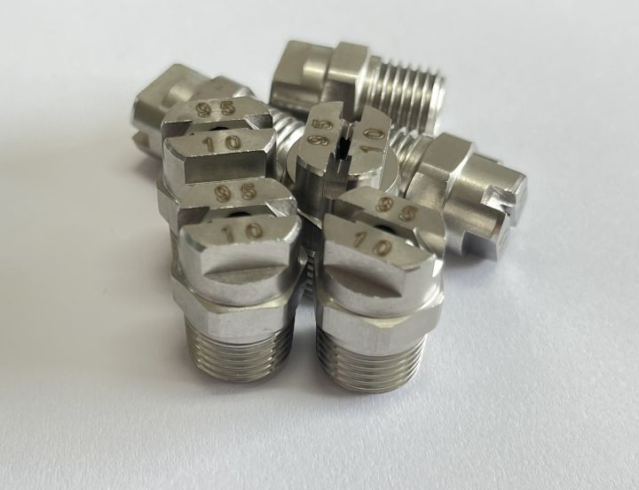 หัวสเปรย์สแตนเลส S304 แบบแบน หัวสเปรย์น้ำ SUS304 Nozzles ขนาด 1/4 นิ้ว , 1/8 นิ้ว , 3/8 นิ้ว ...