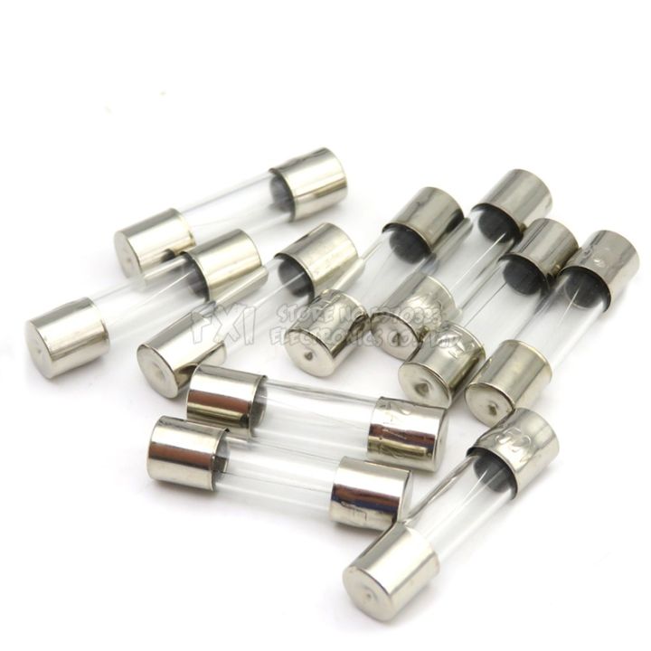 10ชิ้น5x2 0ฟิวส์หลอดแก้วหลอด250V 0.1A ~ 25A 5*20ฟิวส์คุณภาพสูง5*20 0.2A ...