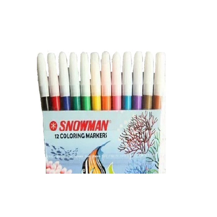 SPIDOL SNOWMAN 12 WARNA | Lazada Indonesia