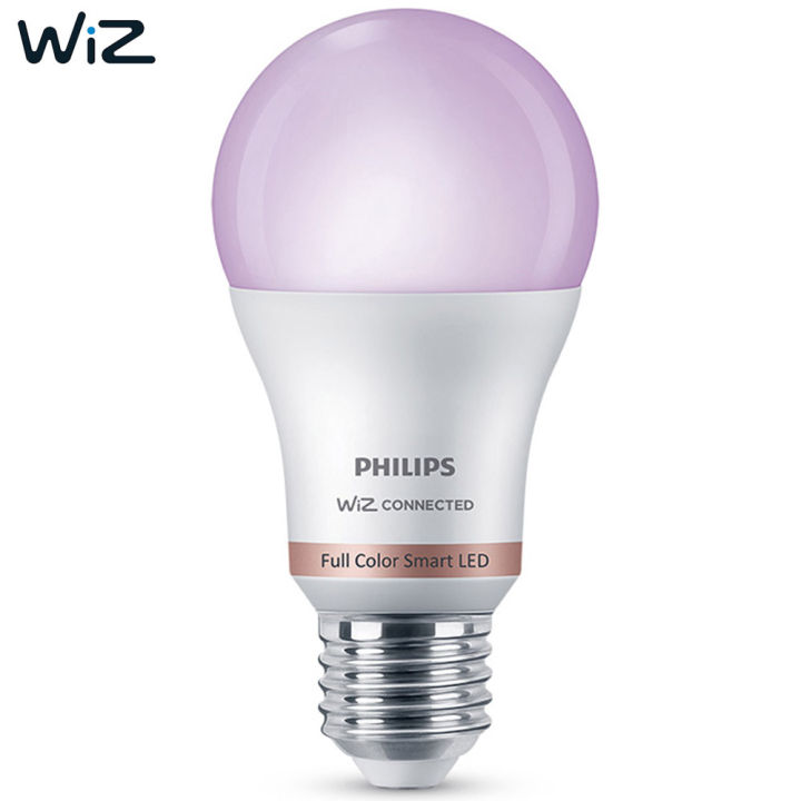 Philips WiZ Lighting Color Ambiance Smart Light Bulb LED Built-in ...