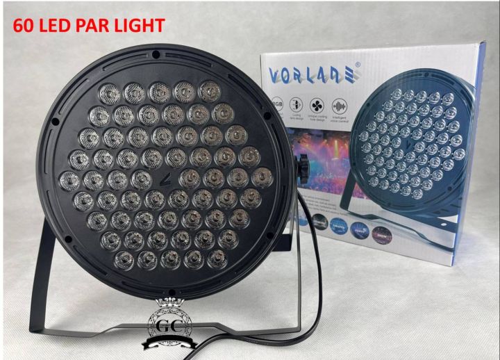 Vorlane PAR 60 Led light Full Color 3 in 1 RGB with built in Fan | Lazada PH