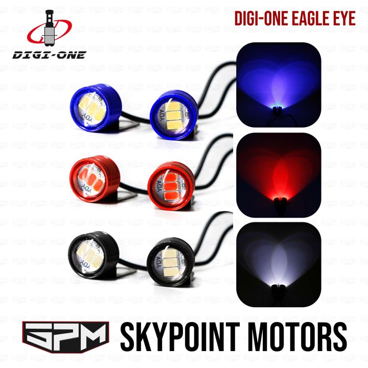 EAGLE EYE 3 LED / 2PCS UNIVERSAL EAGLE EYE ROUND 12V (9830-869) | Lazada PH