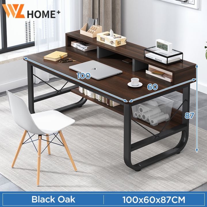 Office Table Student Study Desk Multi-Sizes Home Office Table Steel ...