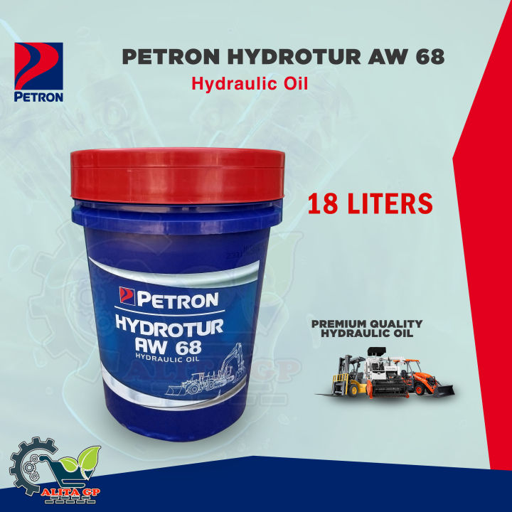 Petron Hydrotur AW68 Hydraulic Oil For Hydraulic System Kubota Tractor ...