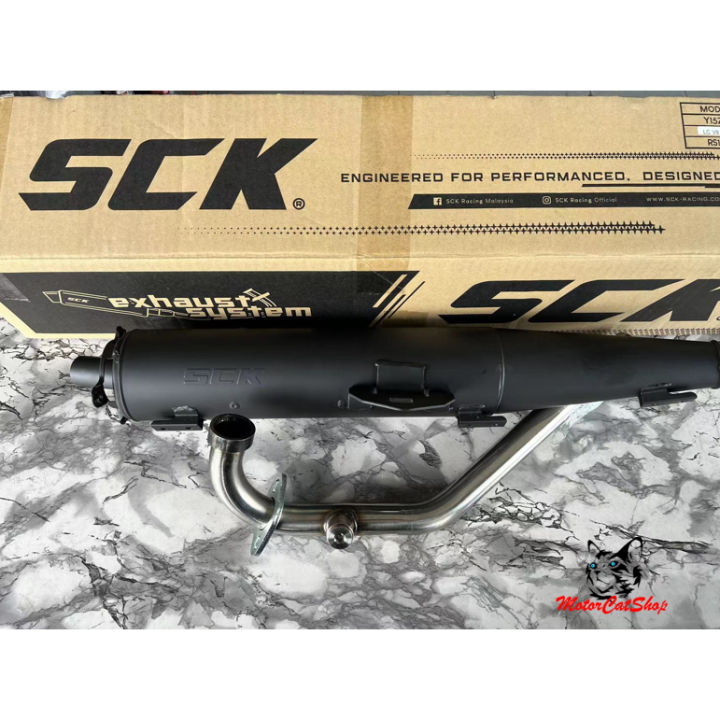 Ekzos SCK Racing Back Pressure Yamaha LC135-Fi, LC135 V8 (32MM) Exhaust ...