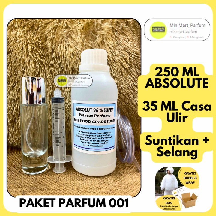Absolute 250 ML - Botol Casa 35 ML - Suntikan Selang Bibit Parfum ...