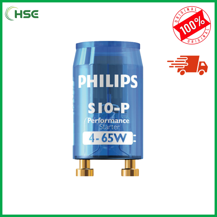 PHILIPS BALLAST SWITCH STARTER S10-P 4-65W SIN 220-240V BL | Lazada