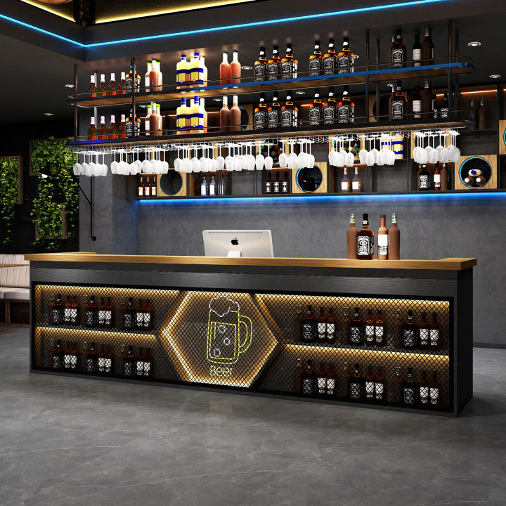 Hotel, restaurant, snack bar, cashier cabinet, bar counter, industrial ...