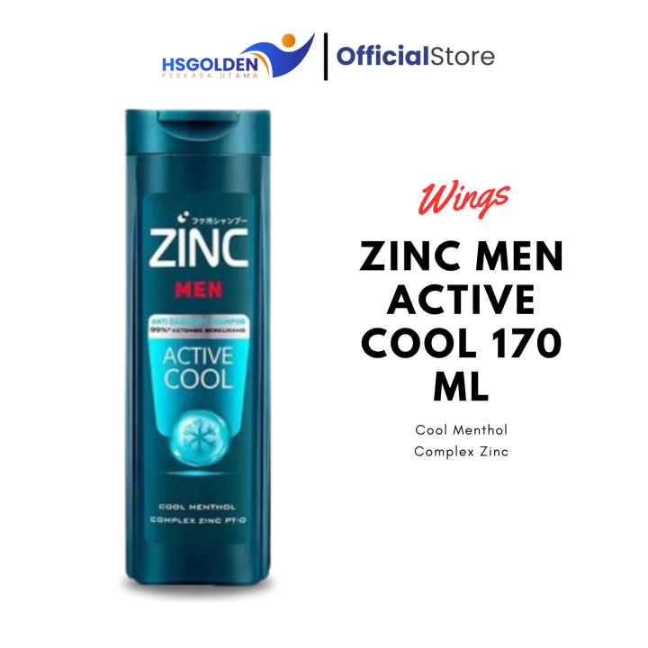 Zinc Sampo Anti Dandruff Botol 170 ml | Lazada Indonesia