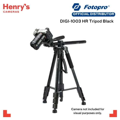 FOTOPRO DIGI-1003 HR ALUMINUM TRIPOD (BLACK) - Henry's Cameras PH ...