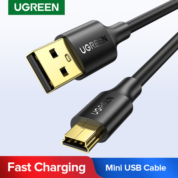 UGREEN USB Cable USB 2.0 to Mini B Male Cable for GoPro Hero 3+ Hero HD ...