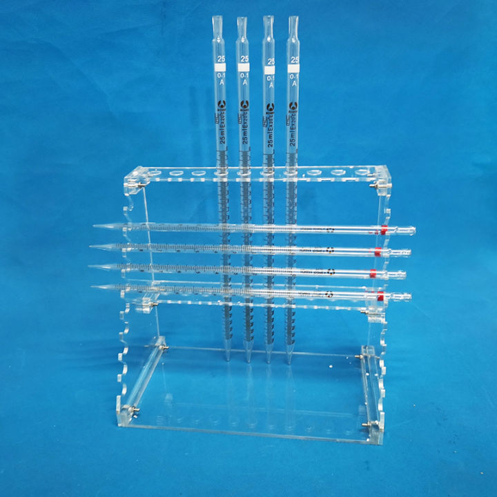 Trapezoidal pipette rack circular disk pipette rack calibration pipette ...