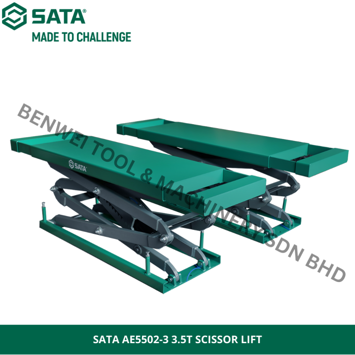 SATA AE5502 3.5T SCISSOR LIFT / 3.5T SCISSOR JACK / 3.5T HYDRAULIC JACK ...