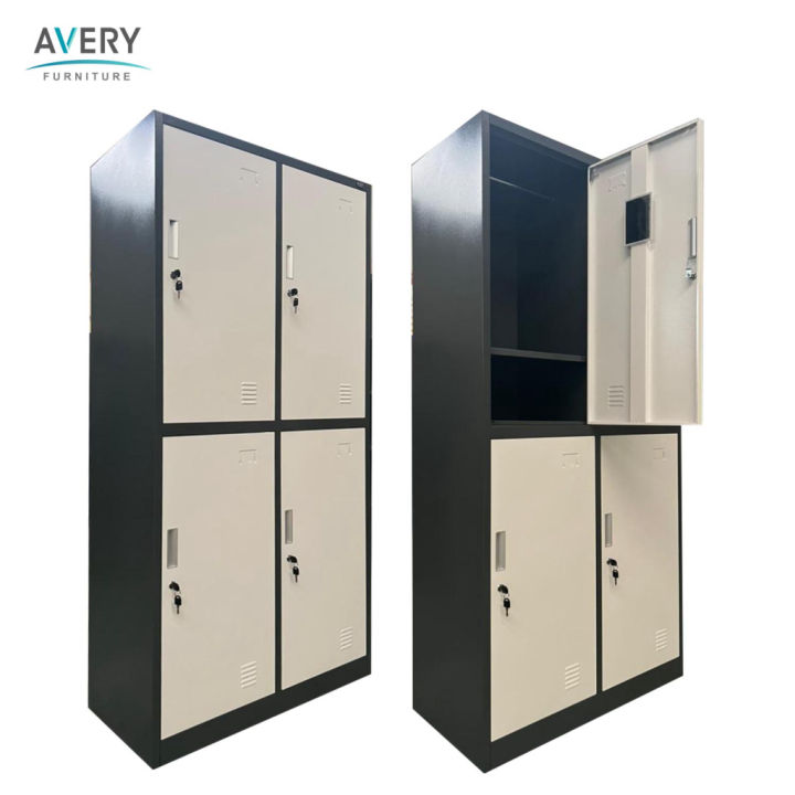 Avery - LH004DC - Locker Besi / Loker Besi 4 Pintu Besi | Lazada Indonesia
