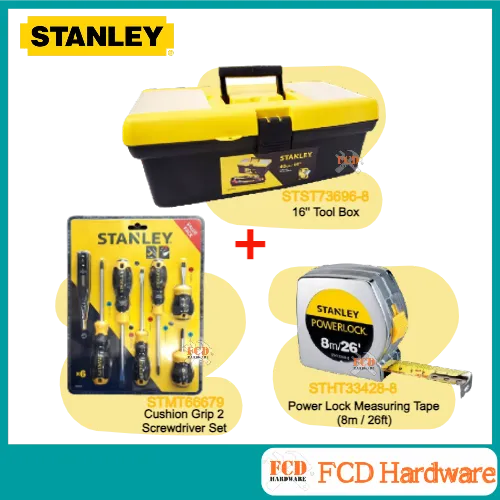 STANLEY HAND TOOL SET A [STST73696-8 + STMT66679 + STHT33428-8] TOOL ...