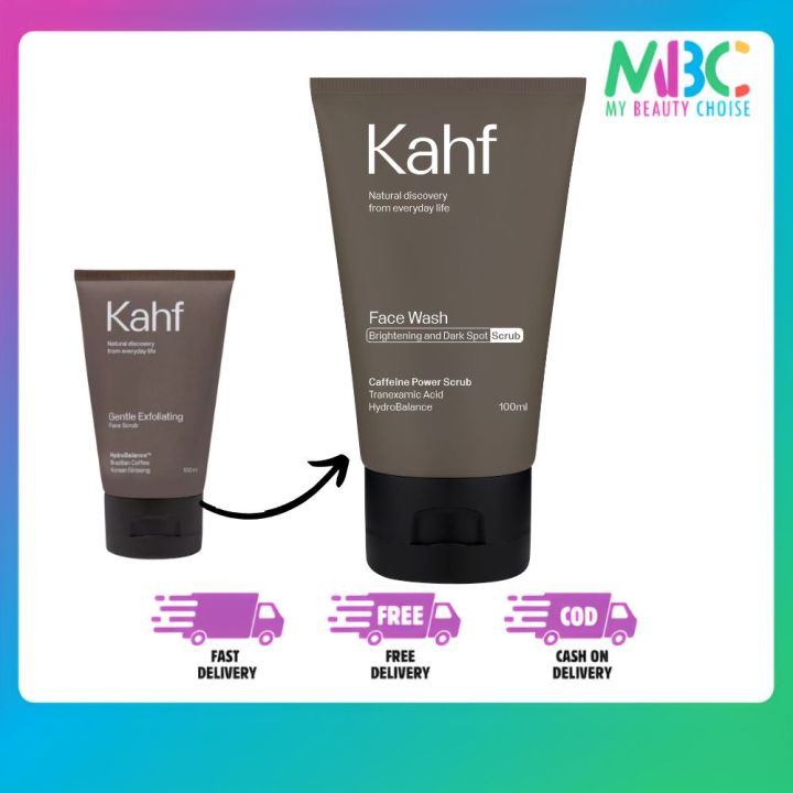 Kahf Brightening And Dark Spot Scrub - 100ml | Lazada Indonesia