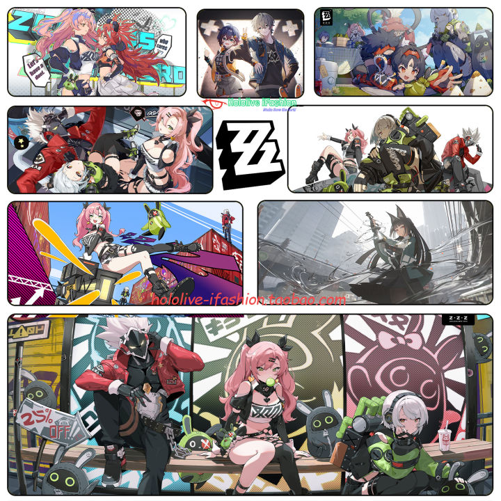 Zenless Zone Zero ☆ Anby Demara ☆ Nicole ☆ Nekomiya Mana ZZZ Oversize ...