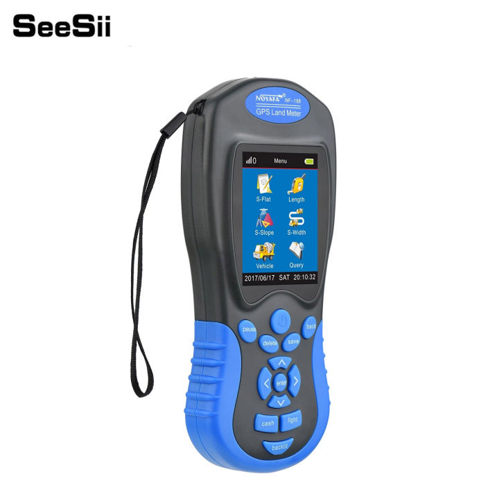 SeeSii NOYAFA NF-188 GPS Land Meter Handheld Digital LCD Farmland Area ...