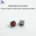 5PCS/10PCS Kailh 6 * 6 * 4.3mm silent mouse micro switch suitable for ...