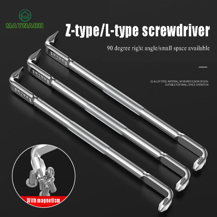 Double Head Screwdriver Bit S2 Steel Phillips Slotted Torx Hex Bit Set ...