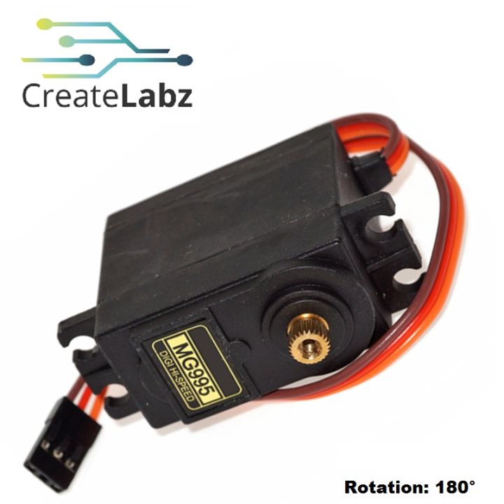 MG995 High Torque Servo Motor Metal Gear 180° rotation | Lazada PH