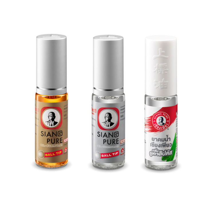 SIANG PURE BALL TIP FORMULA 1 2 &INHALANT EUCALYPTUS ROLL ON 3CC MADE ...