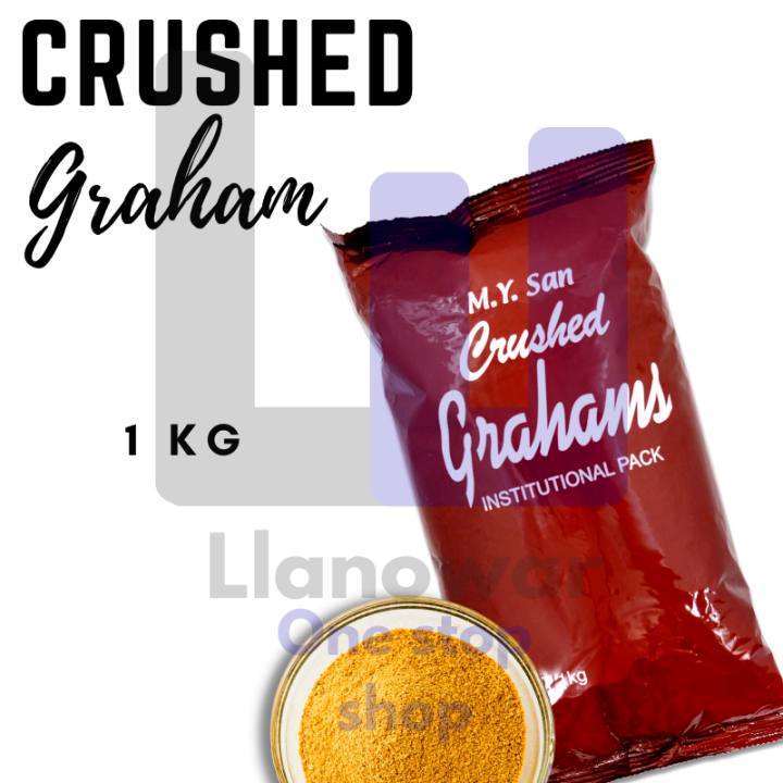 M.Y. SAN Crushed Grahams 1kg or 500g Baking supplies, Desserts, graham ...