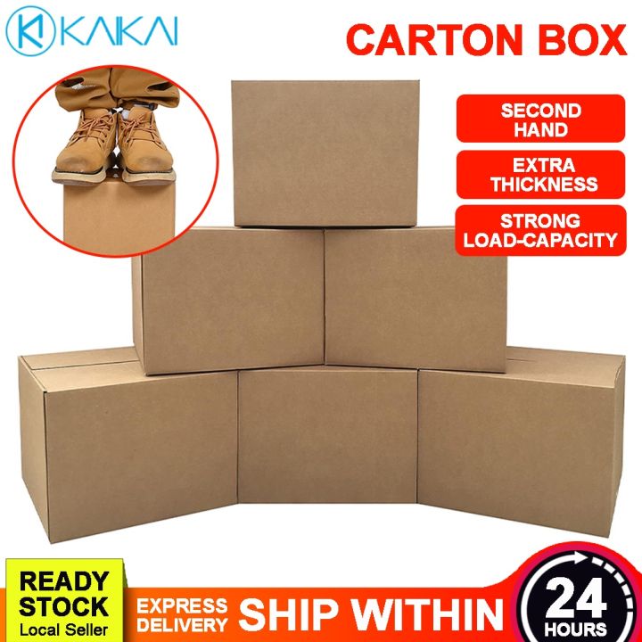 🔥 EXTRA THICK 🔥 Big Size Second Hand Carton Craft Used Paper Box Moving Packaging Packing ...