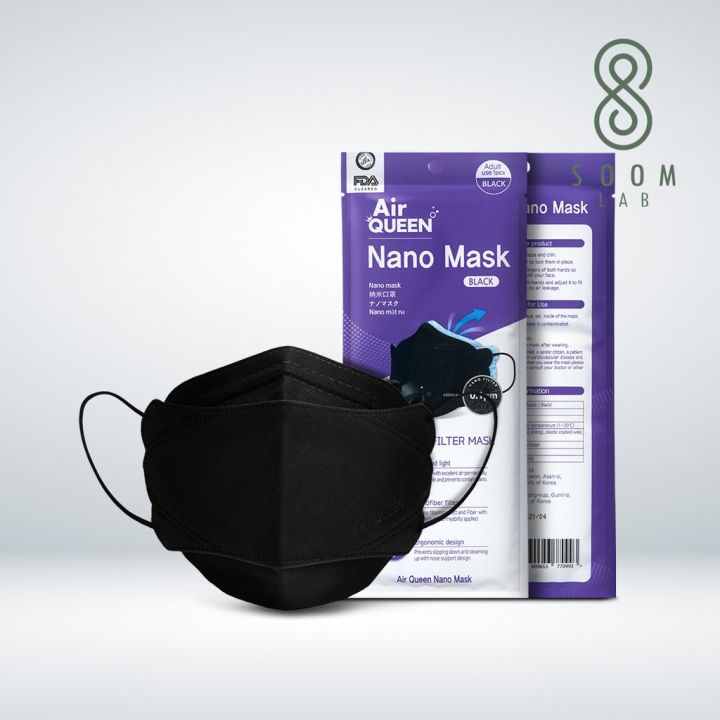 Airqueen Black Nano Fiber Filter Mask | Lazada PH