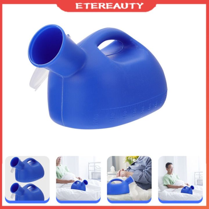 Portable Urinal Bottle 2000ml Spill Proof Urine Jar Plastic Urinal for ...