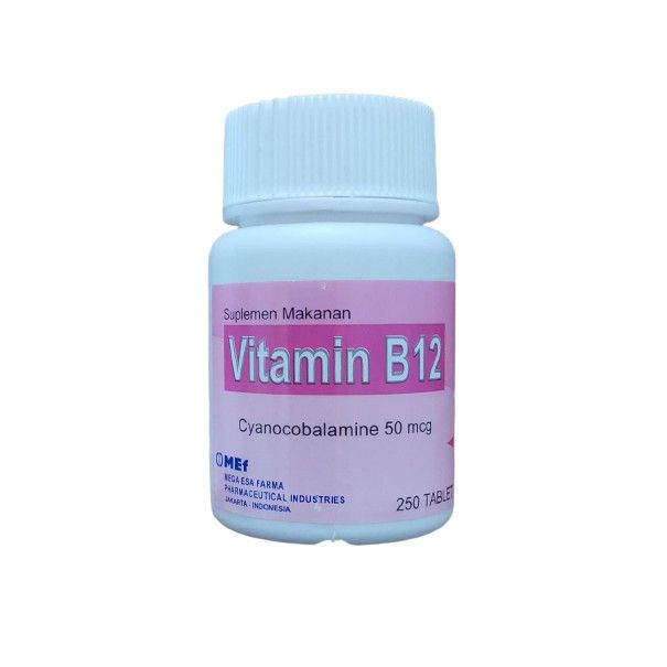Vitamin B12 botol 250 Tablet | Lazada Indonesia