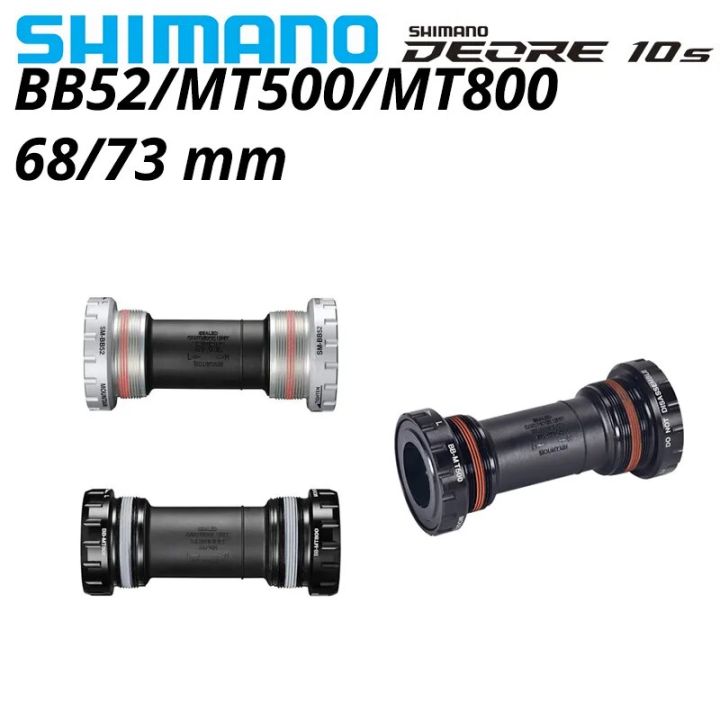 Shimano Deore SM-BB52 MT500 XT MT800 MT801 Hollowtech วงเล็บด้านล่างของจักรยานเสือภูเขา68 73มม. ...