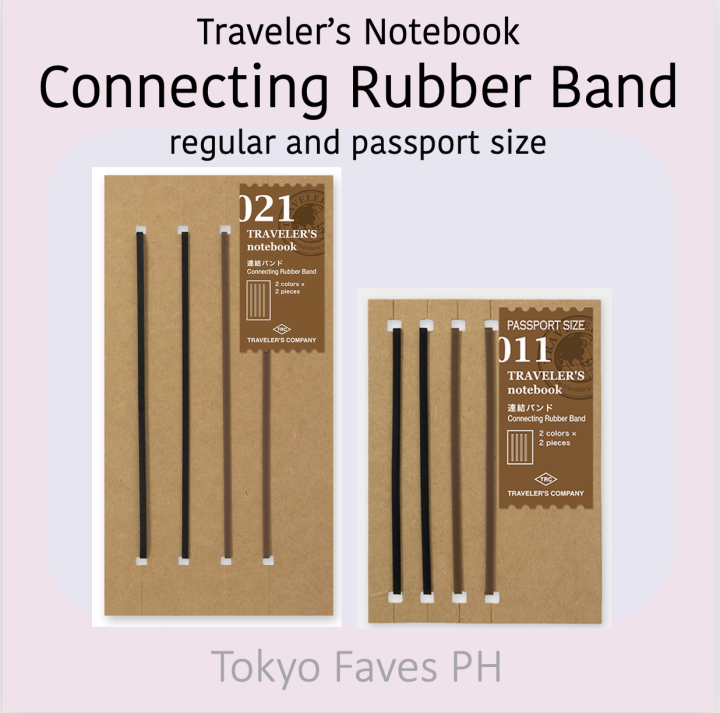 Traveler's Notebook Connecting Rubber Band | Lazada PH