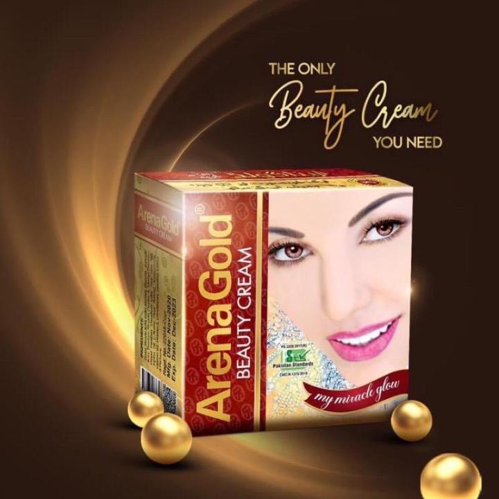 Original Arena Gold Beauty Cream FOR DARK SPOT ON FACE Ready stock in ...