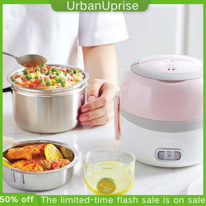 UrbanUprise Bear Supor 3 tier Non Digital Electric Lunch Box| Rice ...