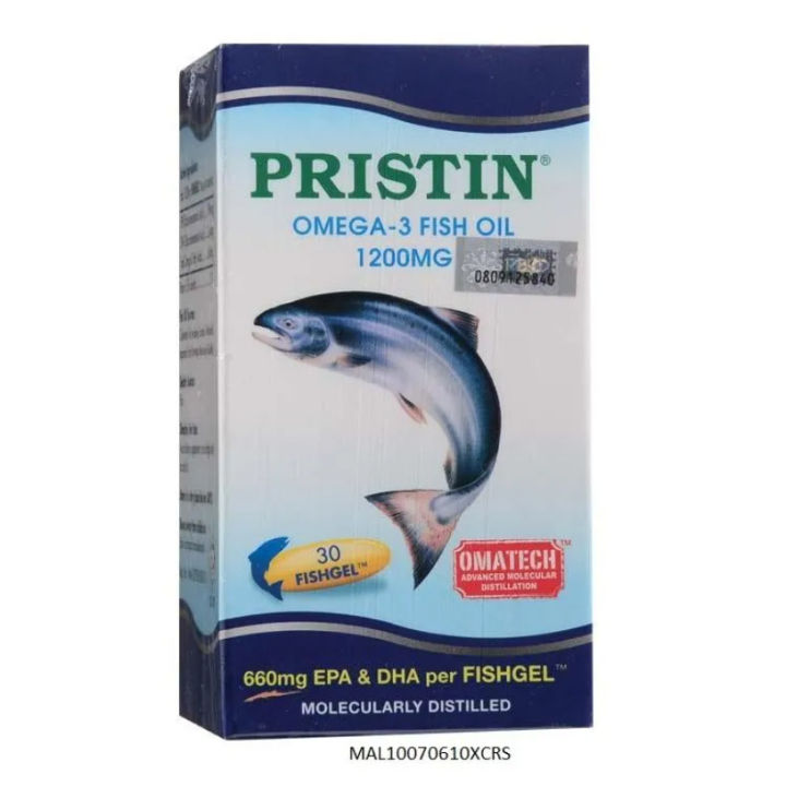 Pristin Omega-3 1200mg 30s Fishgel Omatech Advanced Molecular ...